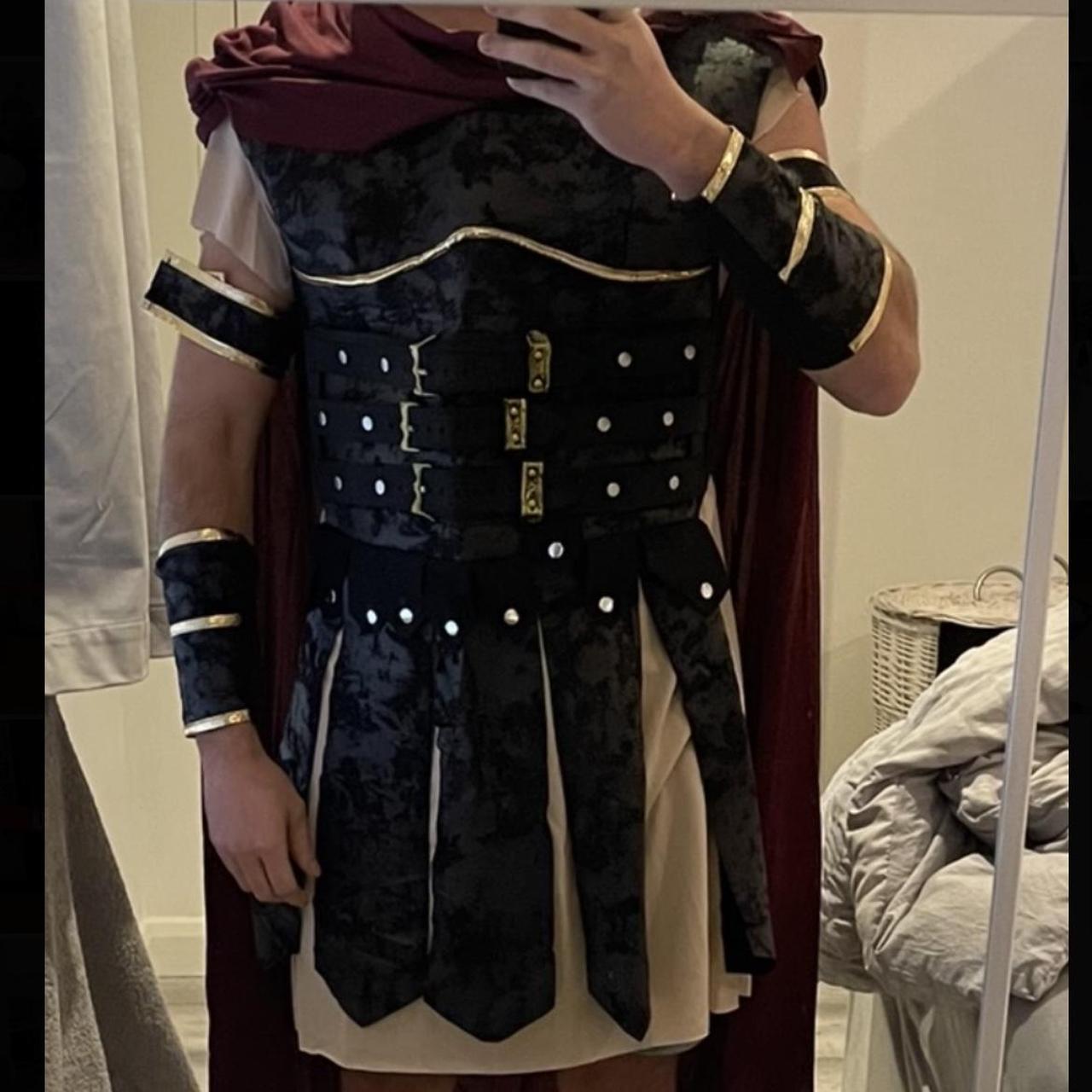 Men’s medium Roman fancy dress outfit Worn once for... - Depop