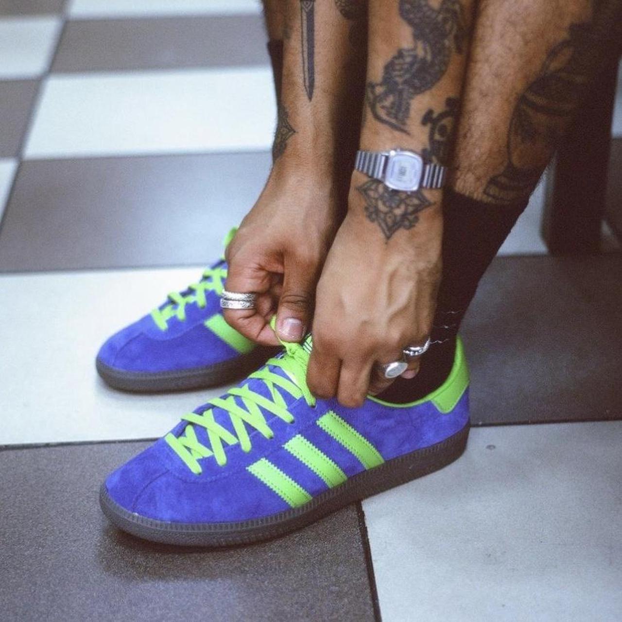 ADIDAS ATHENS SIZE? OG BLUE & GREEN - Depop