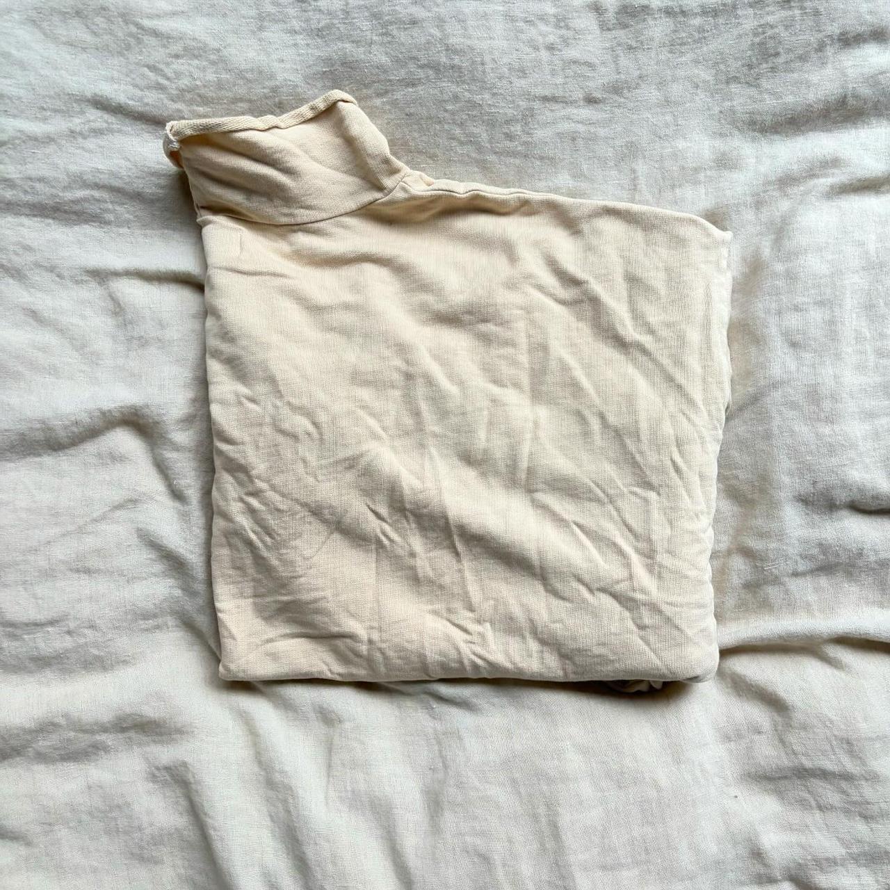 Honeydove Vintage mock neck - “undyed” color - so... - Depop