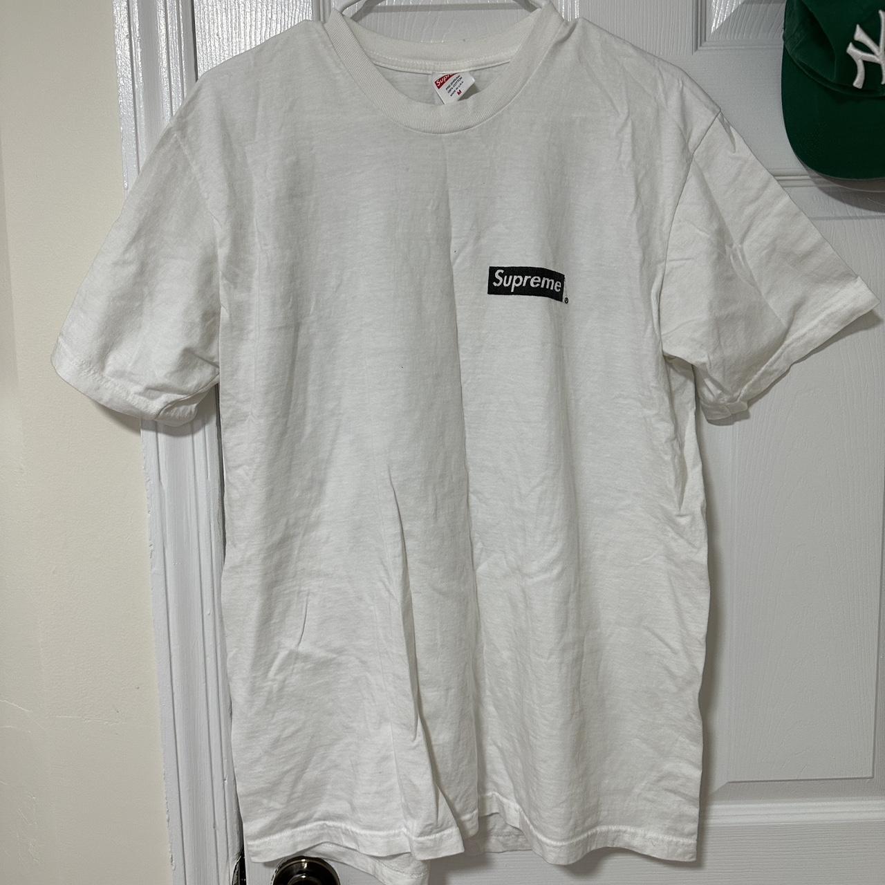 SUPREME TEE SHIRT size medium - mens oversized fit... - Depop