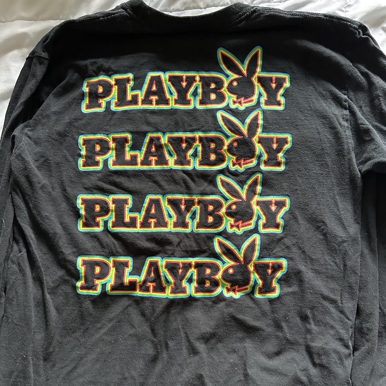 Playboy long sleeve ; so comfy and cute #style... - Depop