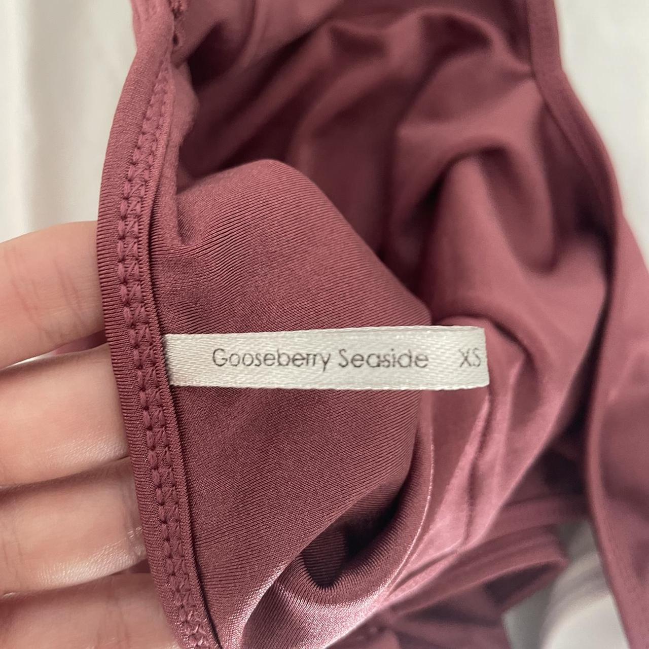 3 gooseberry seaside so chic one piece bathing... - Depop