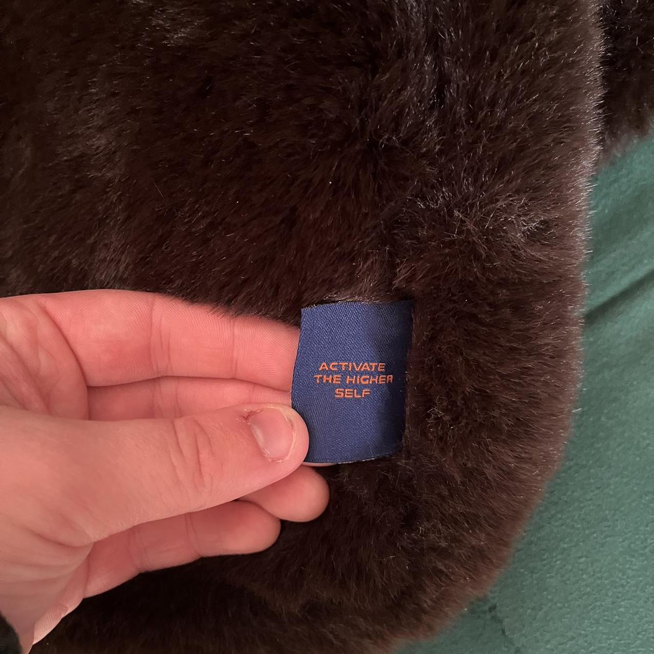 UNIF FAYE BAG. fluffy brown purse with inside pocket... - Depop