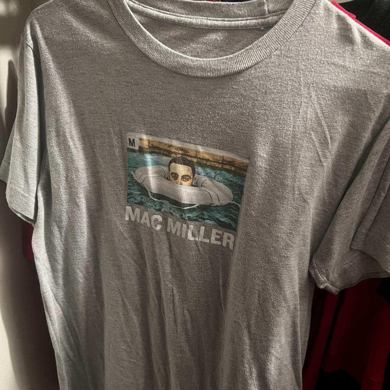 MAC Men's Grey T-shirt | Depop