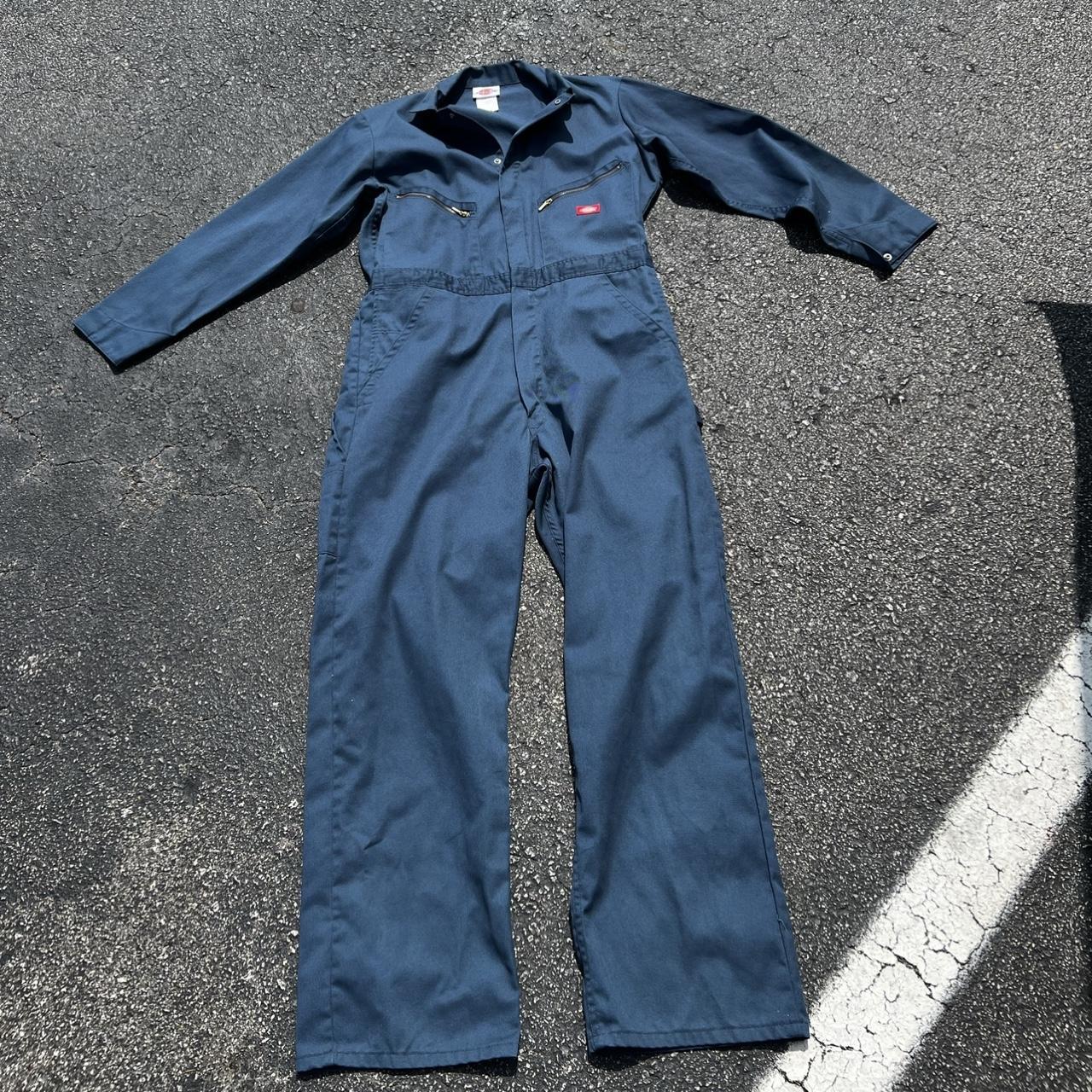 Dickies Coveralls Tag Is Faded But Fits Like An Xl Depop