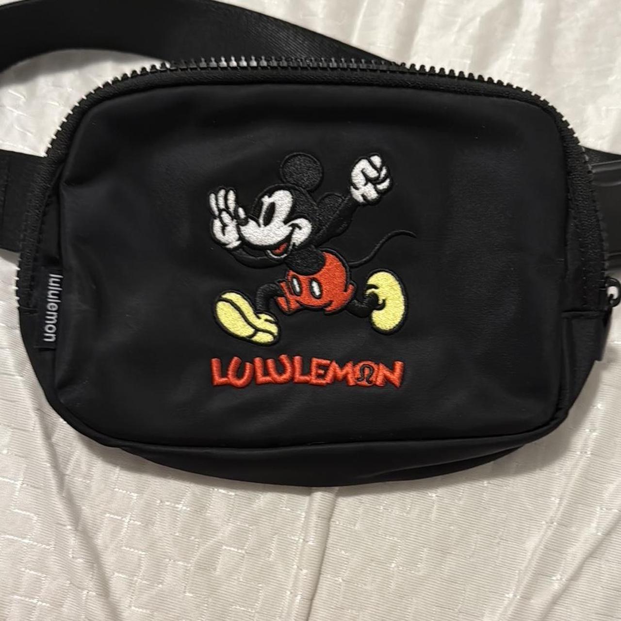 lululemon Mickey Mouse belt bag. never worn. | Depop
