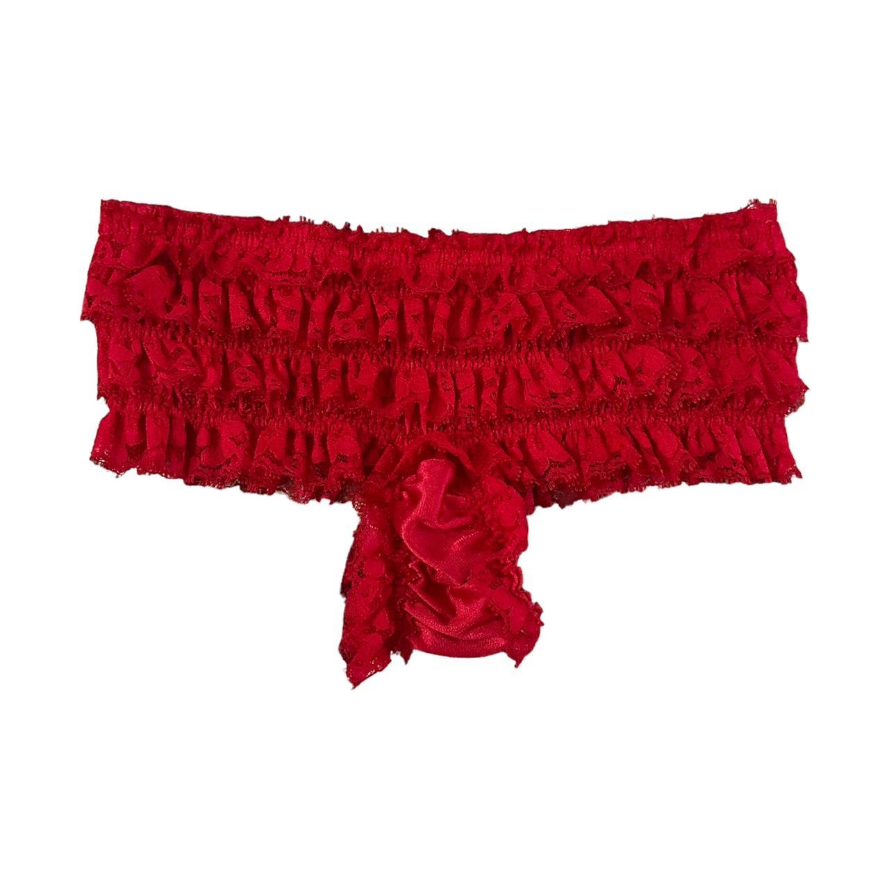 red bloomers ☆.｡.:* brand: space cowgirls size:... - Depop