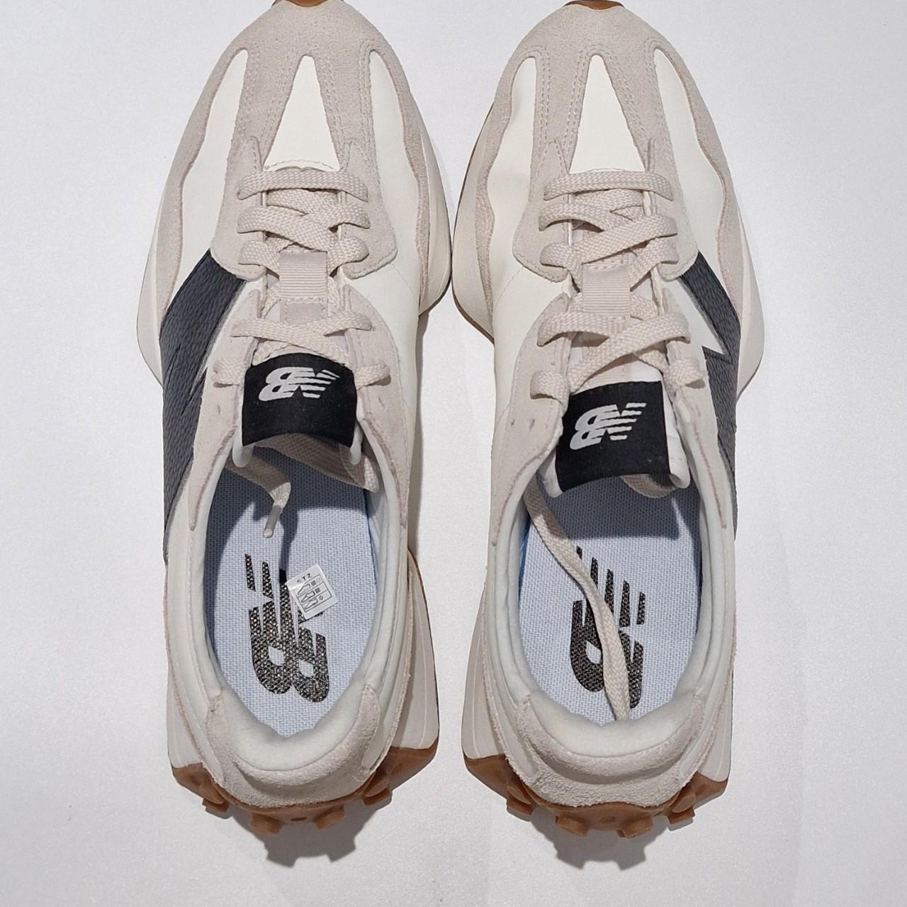 New Balance 327 Moonbeam Grey Black, WS327GD. Brand... - Depop