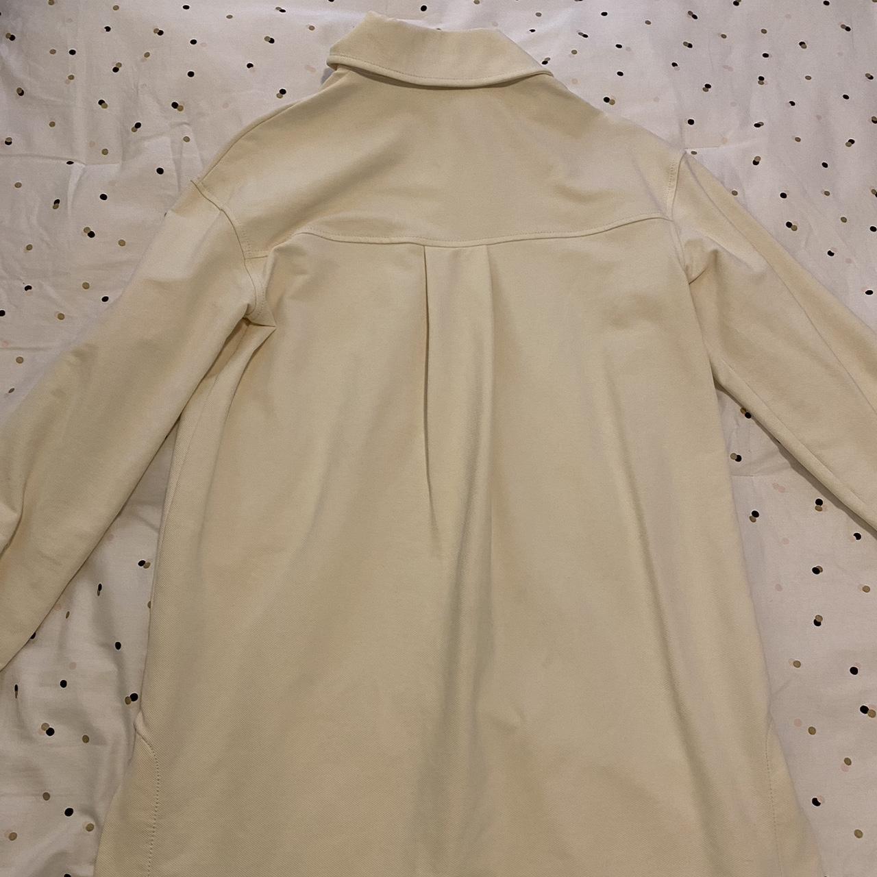 COS Women's White and Cream Shirt | Depop