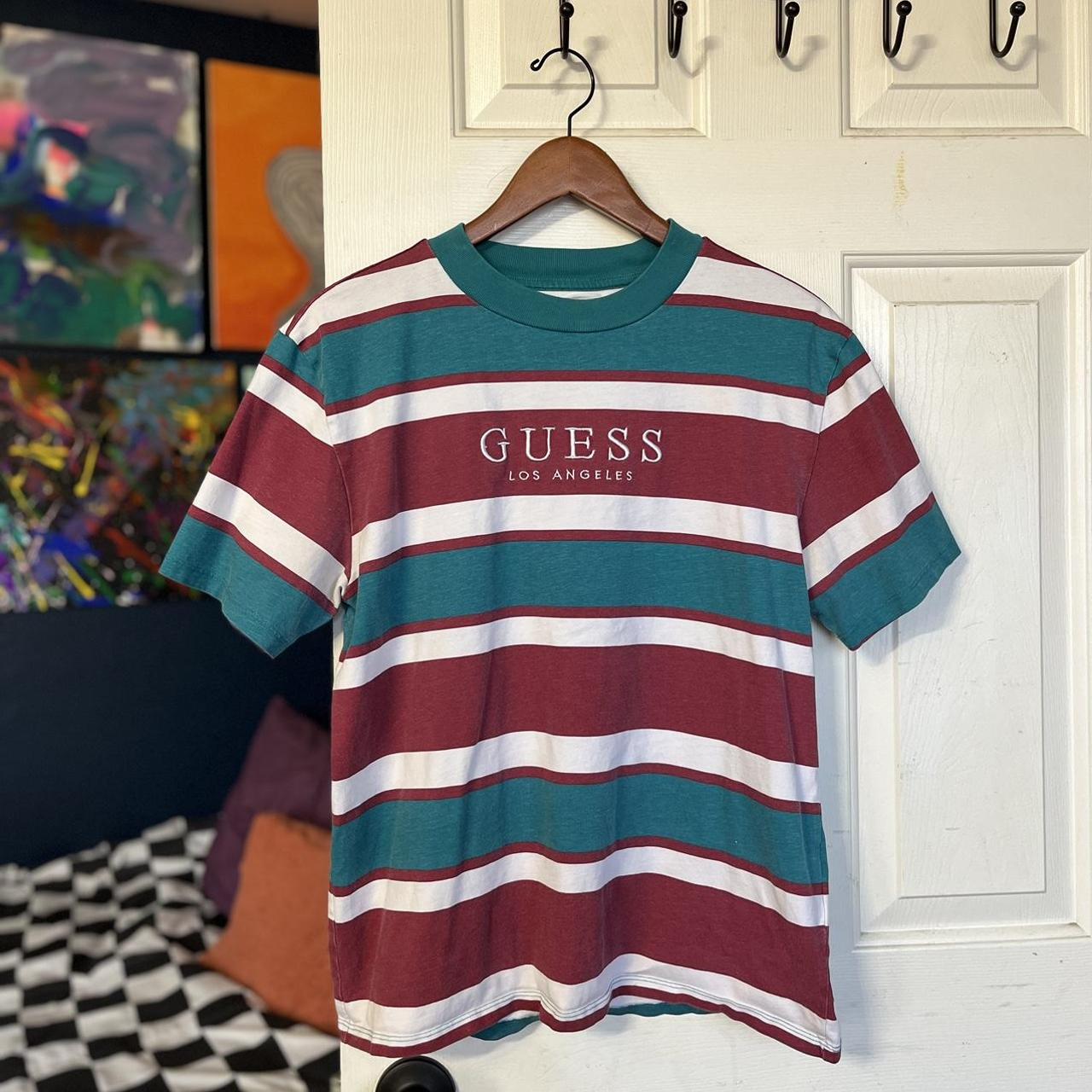 Guess Men's multi T-shirt | Depop