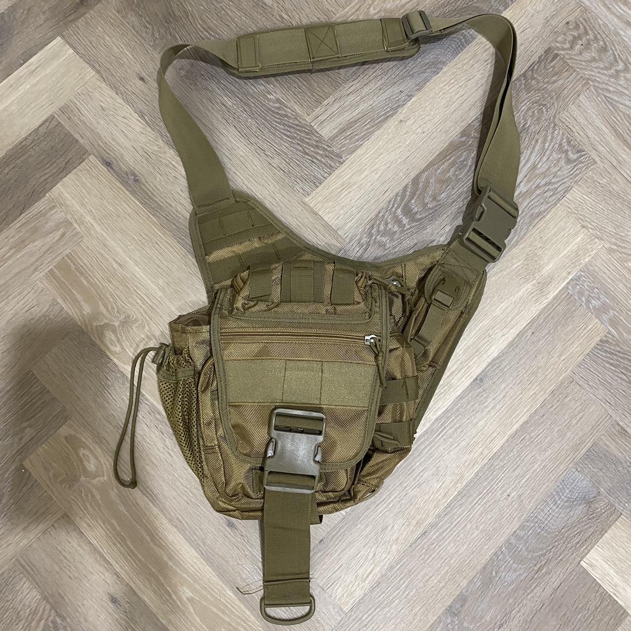 Tactical Messenger Bag Military Camouflage Shoulder... - Depop