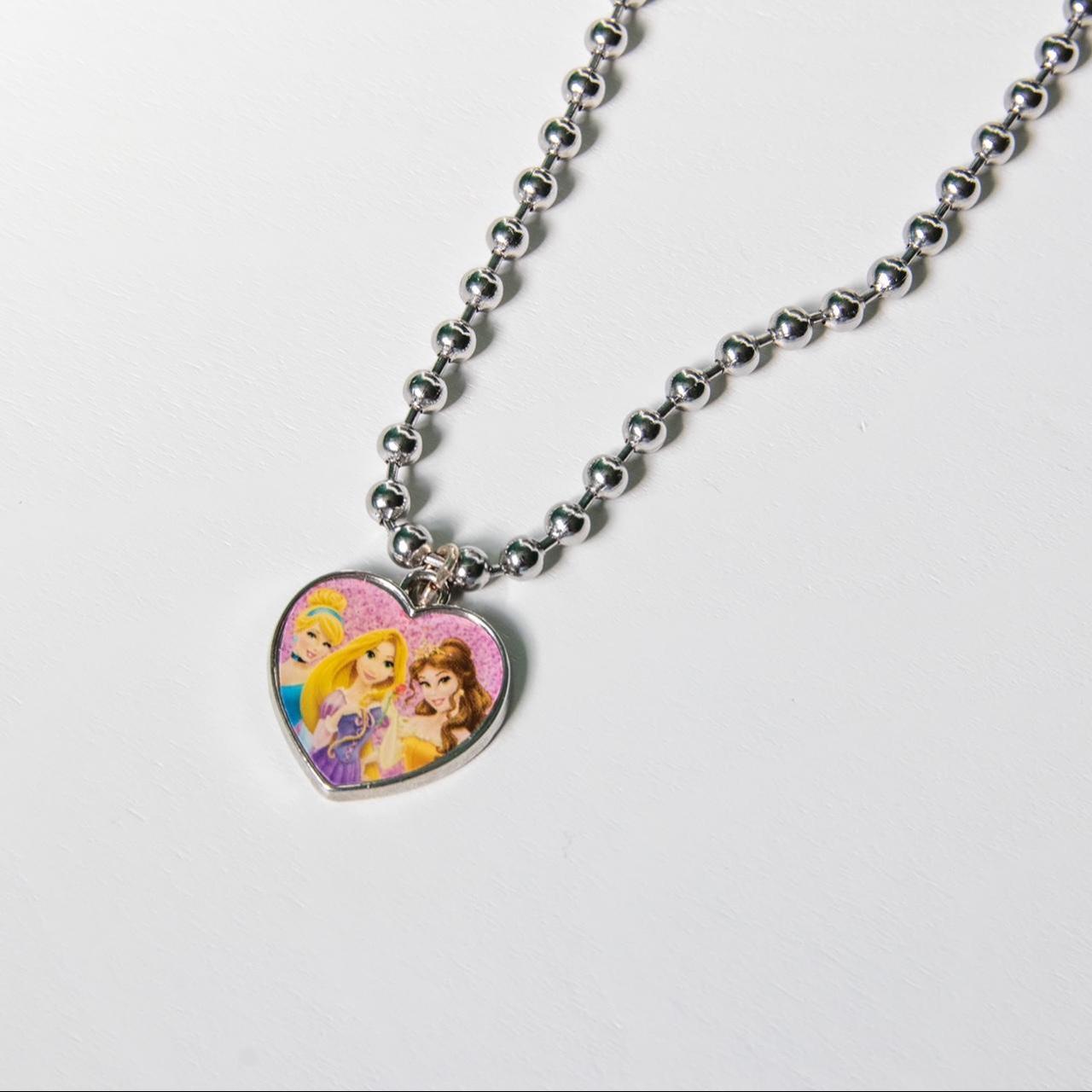 Disney princesses ball chain necklace Cinderella,... - Depop