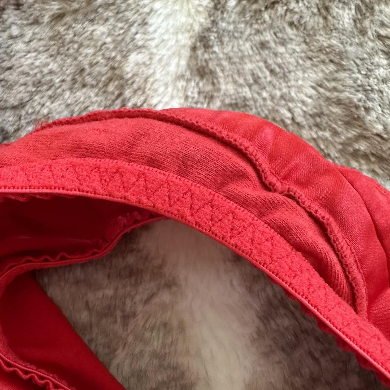 Red hot baby! 🔥 Rare AP Jena set in red stretch... - Depop