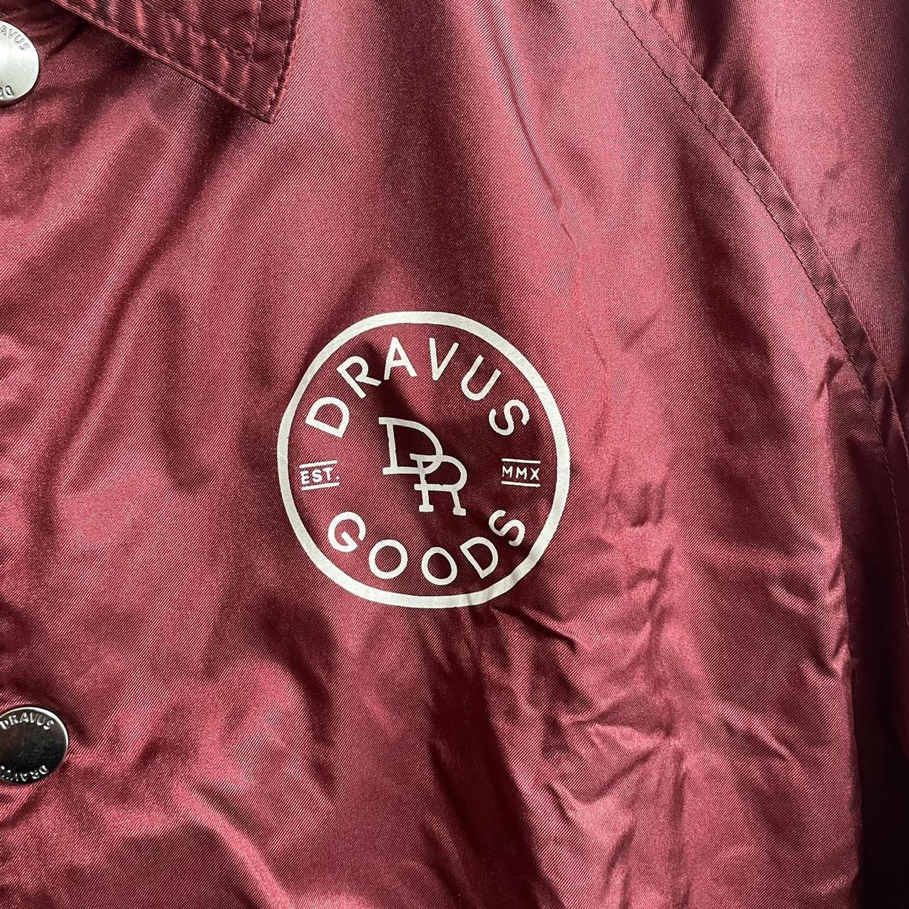 Maroon windbreaker - Depop