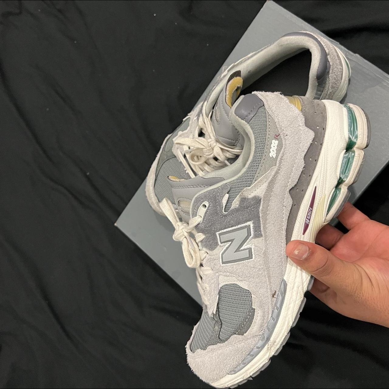 Grey Protection pack new balance 200R Used but in... - Depop