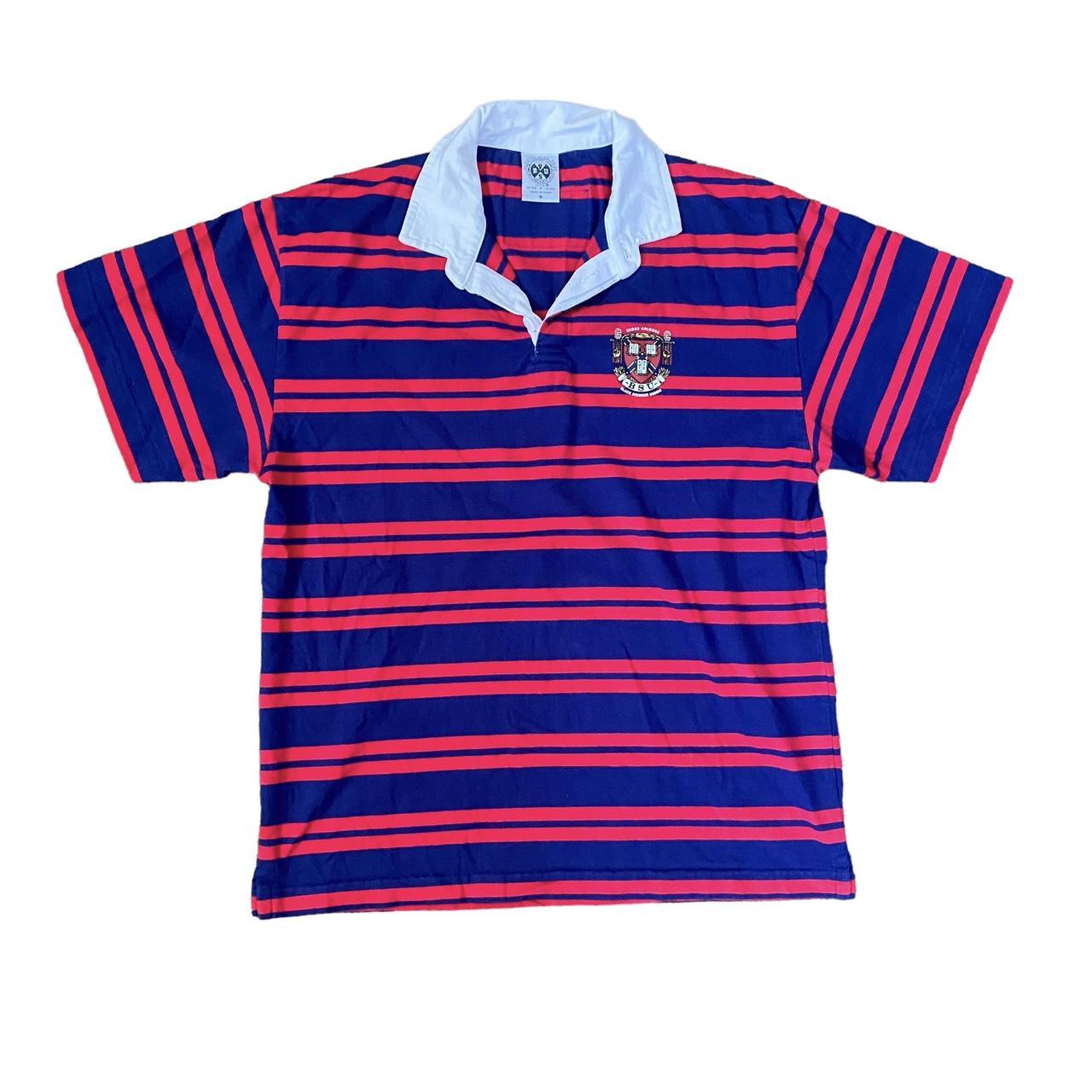 Cross Colours BSU Collection. Striped Polo. - Depop