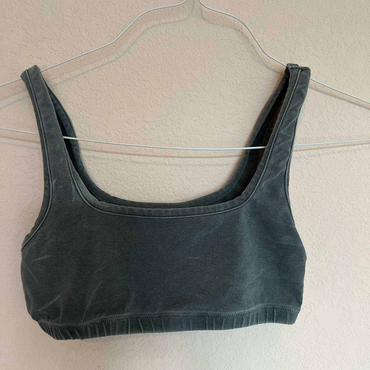 green/grey skims bra! too small for me, size small... - Depop