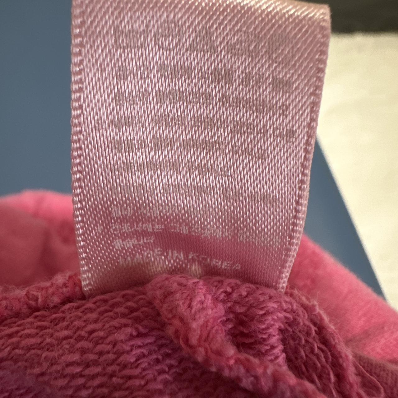 PINK booty shorts Pinprick hole along right hip... - Depop