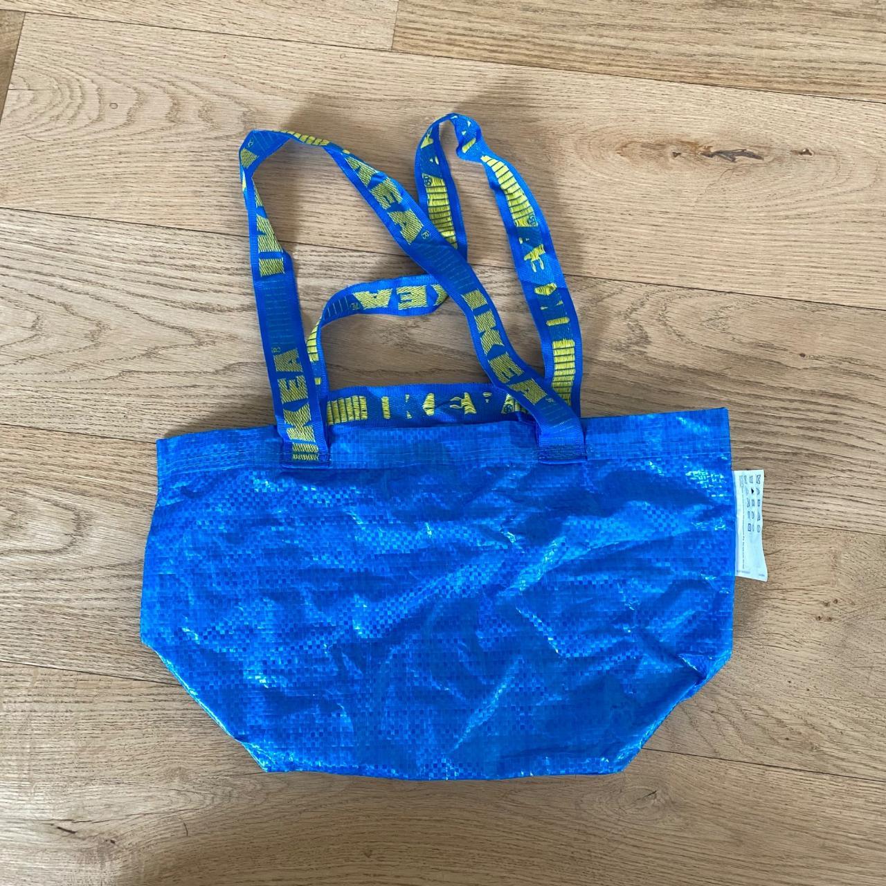 IKEA Small Tote Bag in Blue and Yellow VB0118 Please... - Depop
