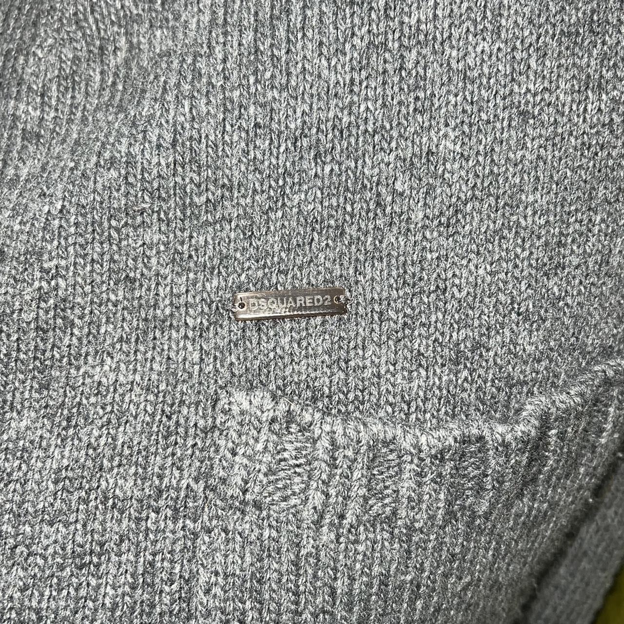 Dsquared2 Women's Grey Cardigan | Depop