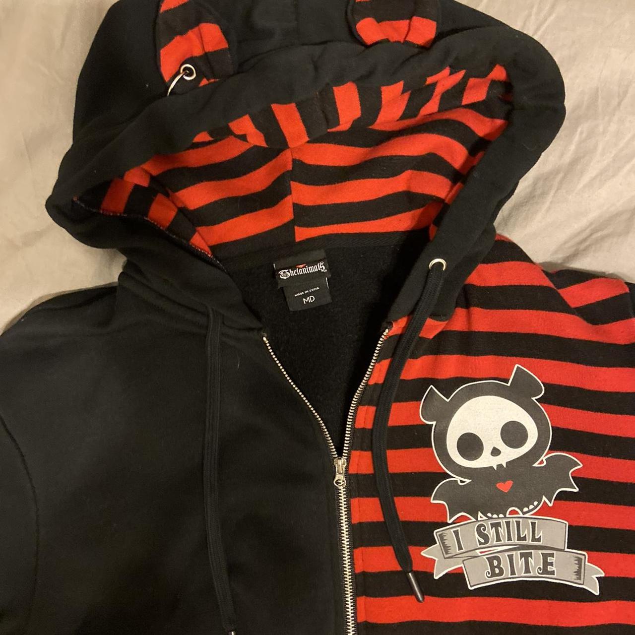 Hot topic rare Skelanimals zip up- sold out Thumb... - Depop