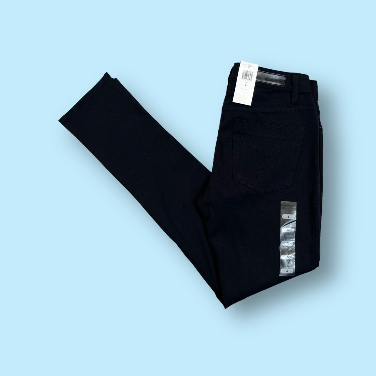BNWT Calvin Klein Jeans Black Slim Stretch... - Depop