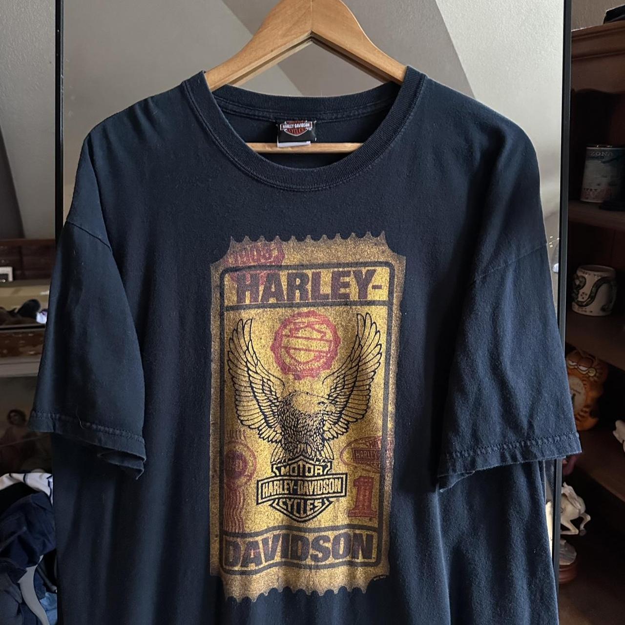 harley davidson lodz poland eagle stamp... | Depop