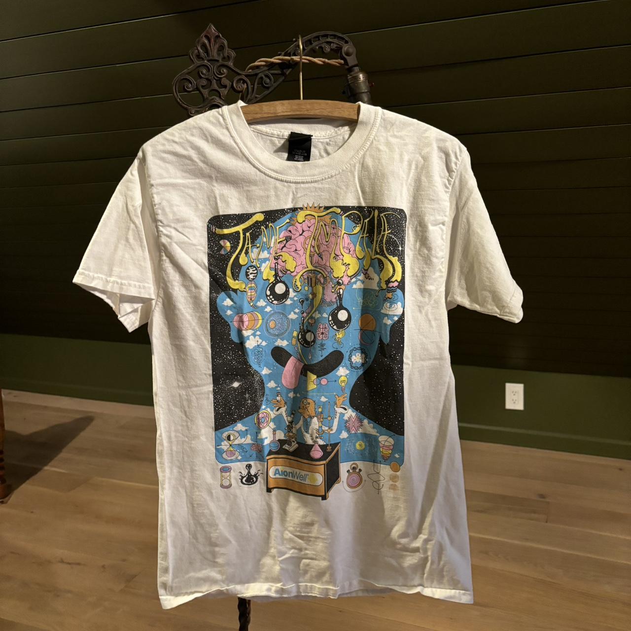 Tame Impala Rushium Tour shirt. Super soft. Medium. - Depop