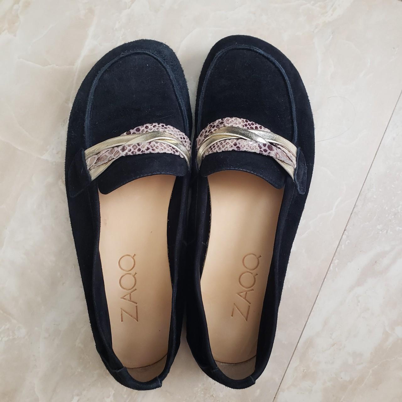 Zaqq QERP Velours Loafer. Barefoot loafer from the... - Depop