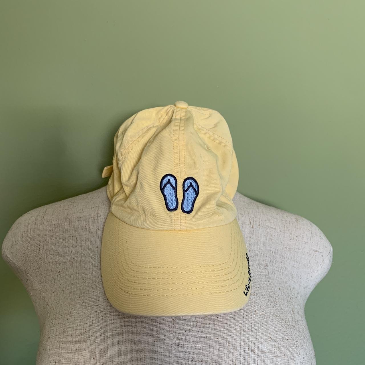 Life is good hat #lifeisgood #beachhat #summerhat... - Depop