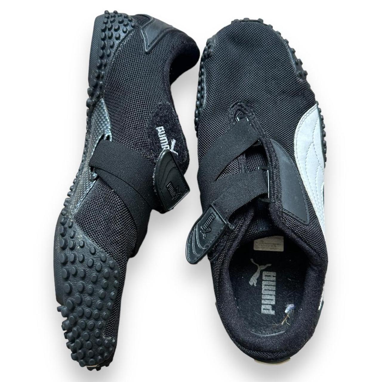 Vintage Puma Mostro Black and White Trainers, Men... - Depop