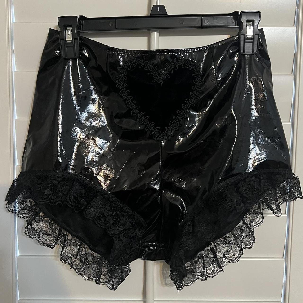 Jeannie Nitro custom pvc / vinyl shorts 🖤 Size... - Depop