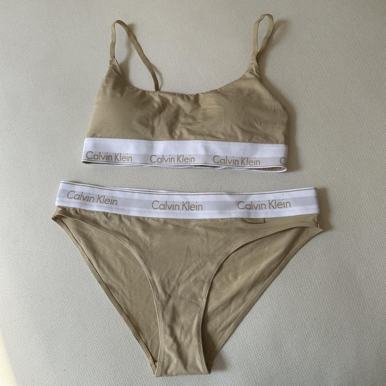 Calvin Klein bra and underwear set brand new - Depop