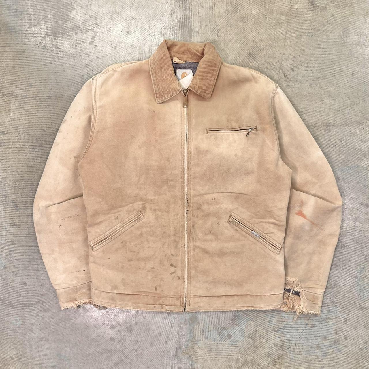 Carhartt Detroit work jacket Vintage Carhartt... - Depop
