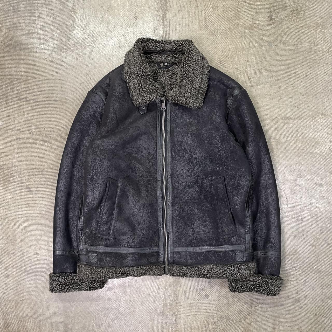 Unbranded Men's Black and Grey Jacket | Depop