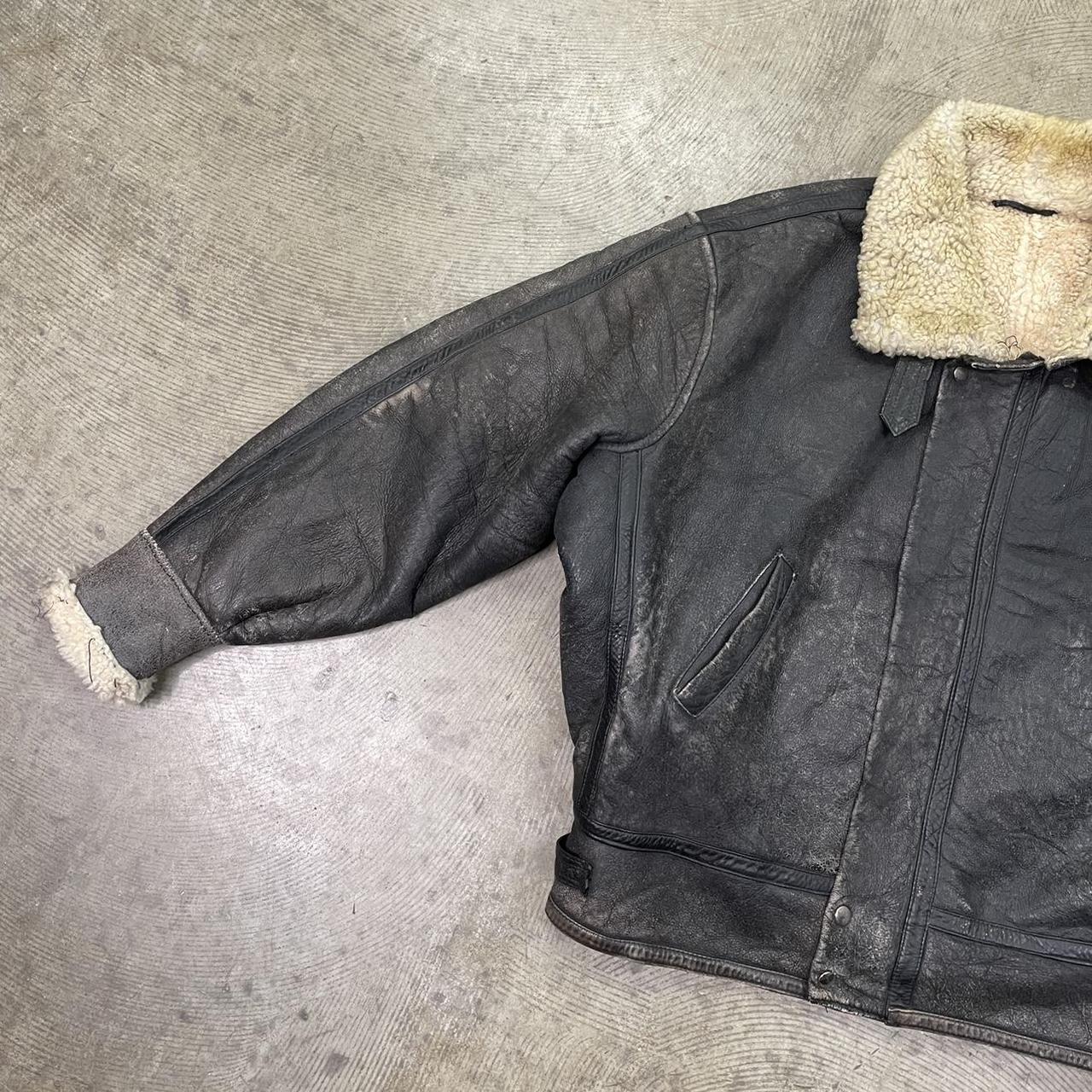 Unbranded Men's Black and Brown Jacket | Depop