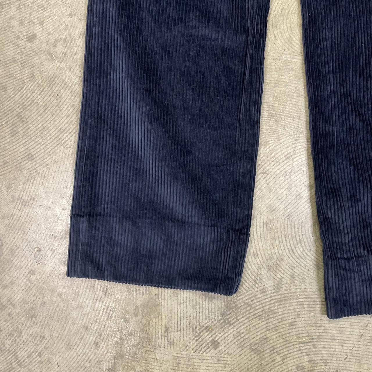 Unbranded Men's Blue and Navy Trousers | Depop