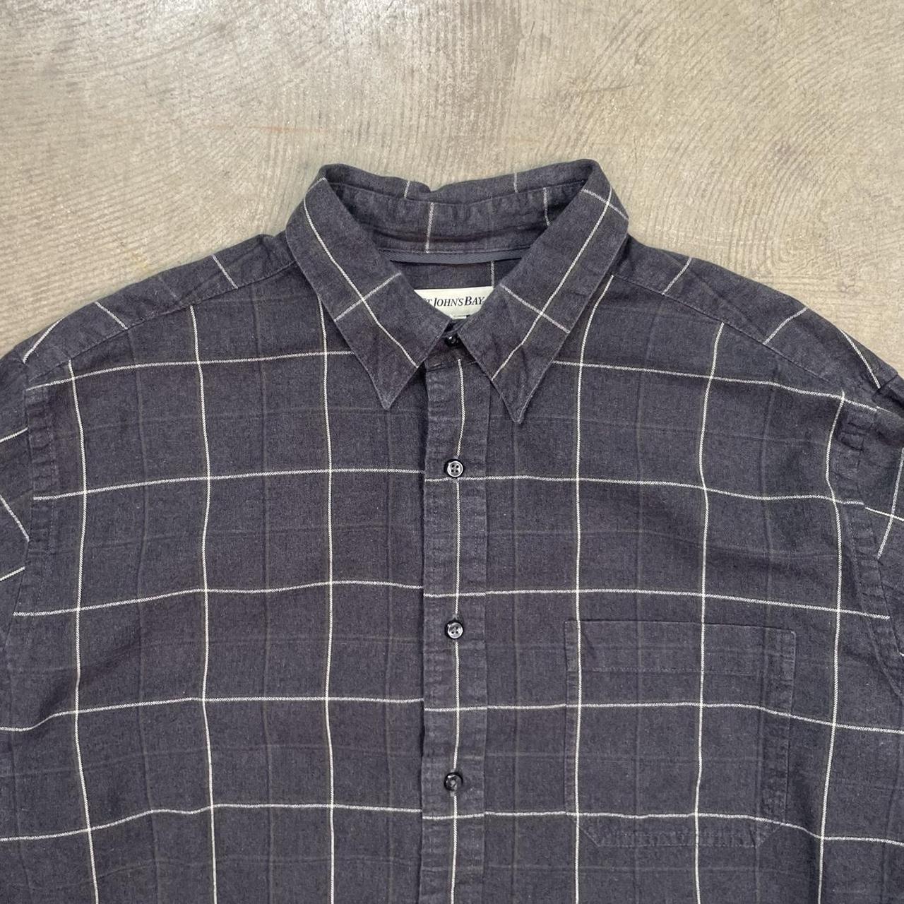 Unbranded Men's Black and Grey Shirt | Depop