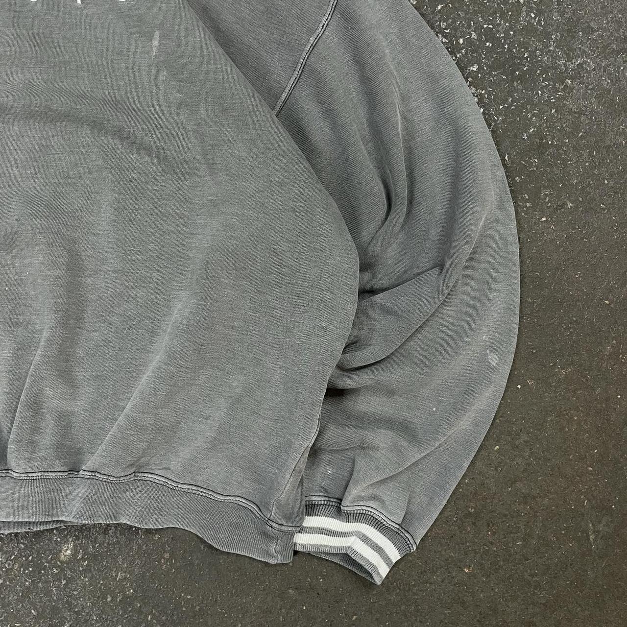 Vintage Reebok Sweatshirt grey 90s Reebok classic... - Depop