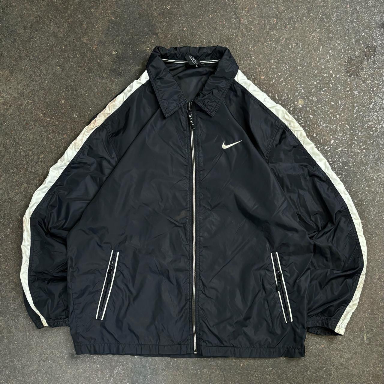 Vintage Nike track jacket 90s Nike tracksuit jacket... - Depop