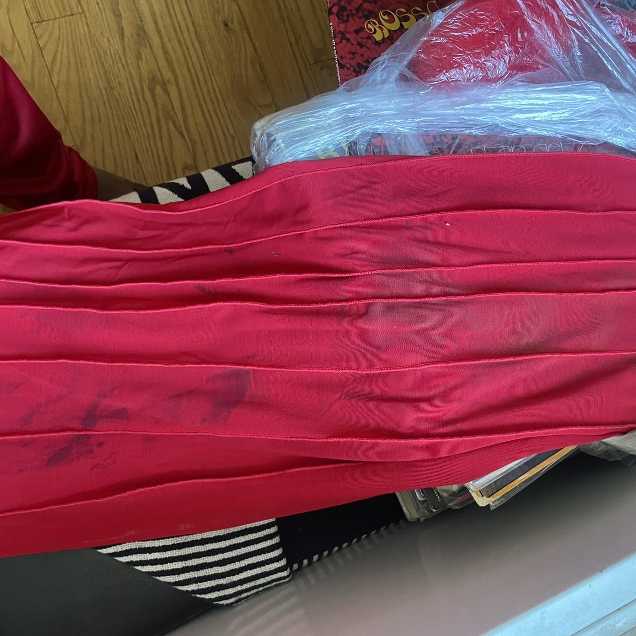 FANCI CLUB SHEER RED FESTIVE MAXI #thatgirl there... - Depop