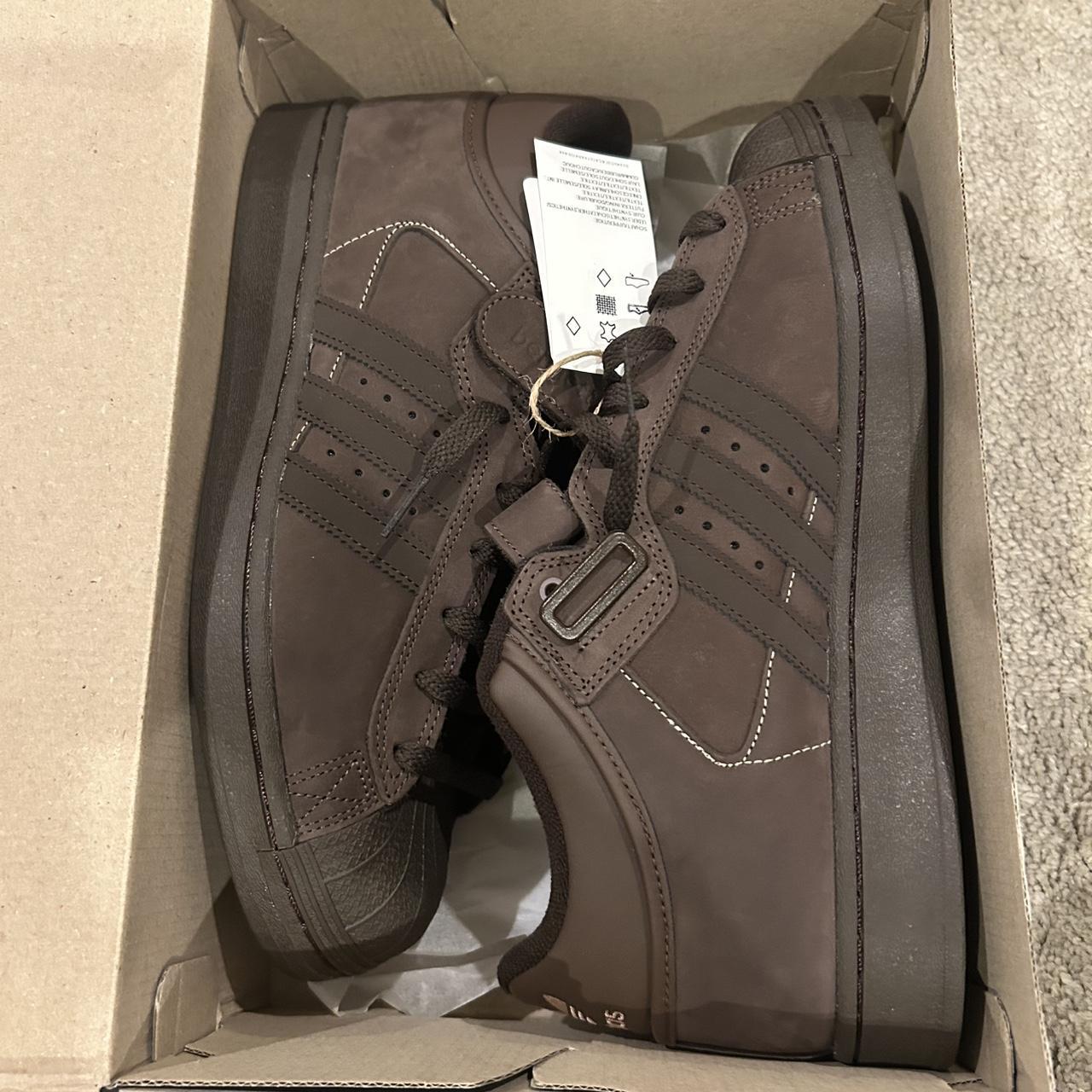 adidas pro shell niels bennett adv size 10.5 brown... | Depop