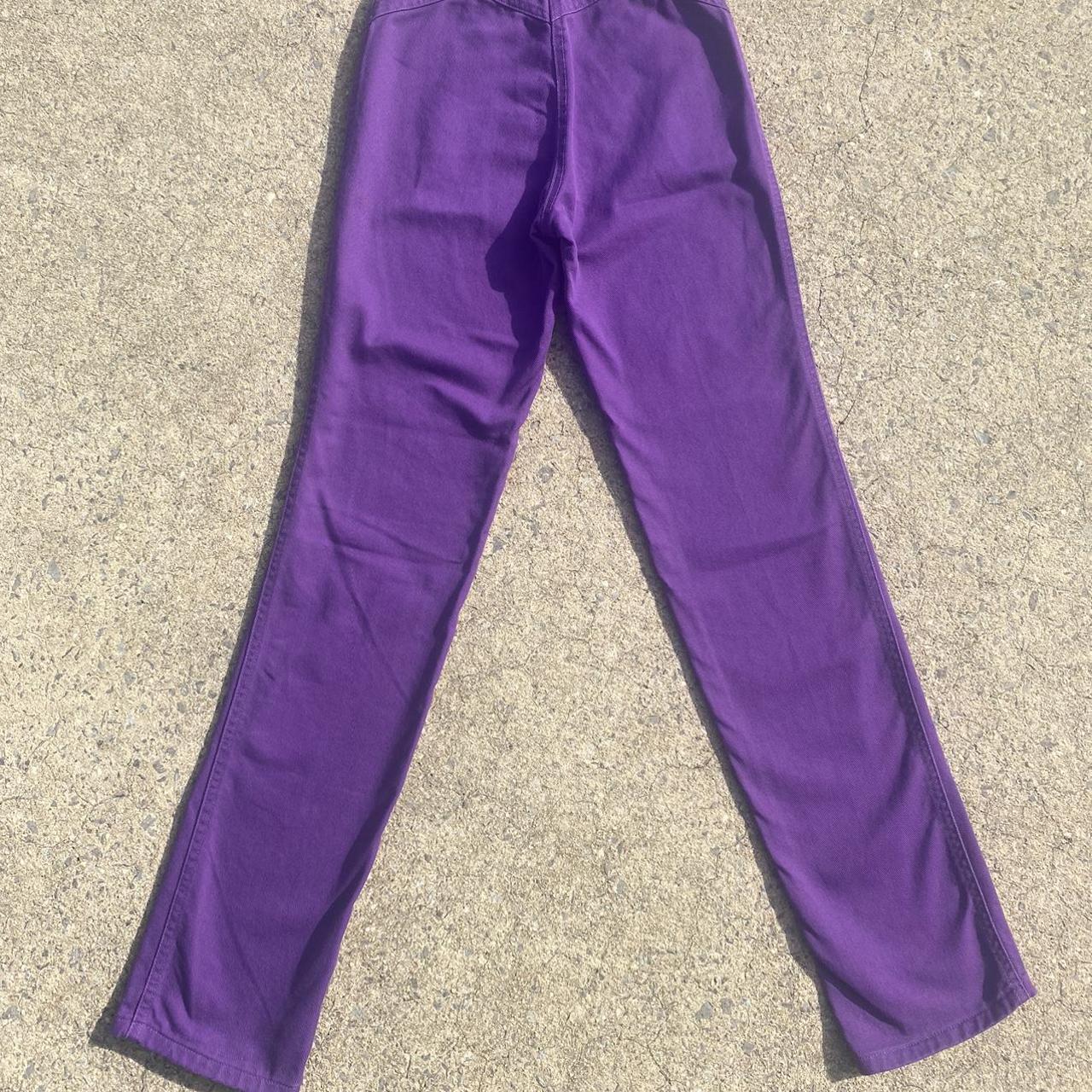 1980's PURPLE Rocky Mountain western cut... - Depop