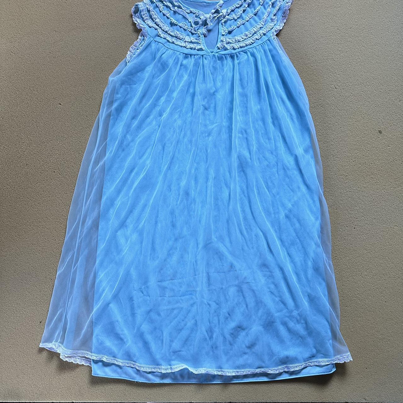 Cute vintage baby blue baby doll dress 🩵 In perfect... - Depop