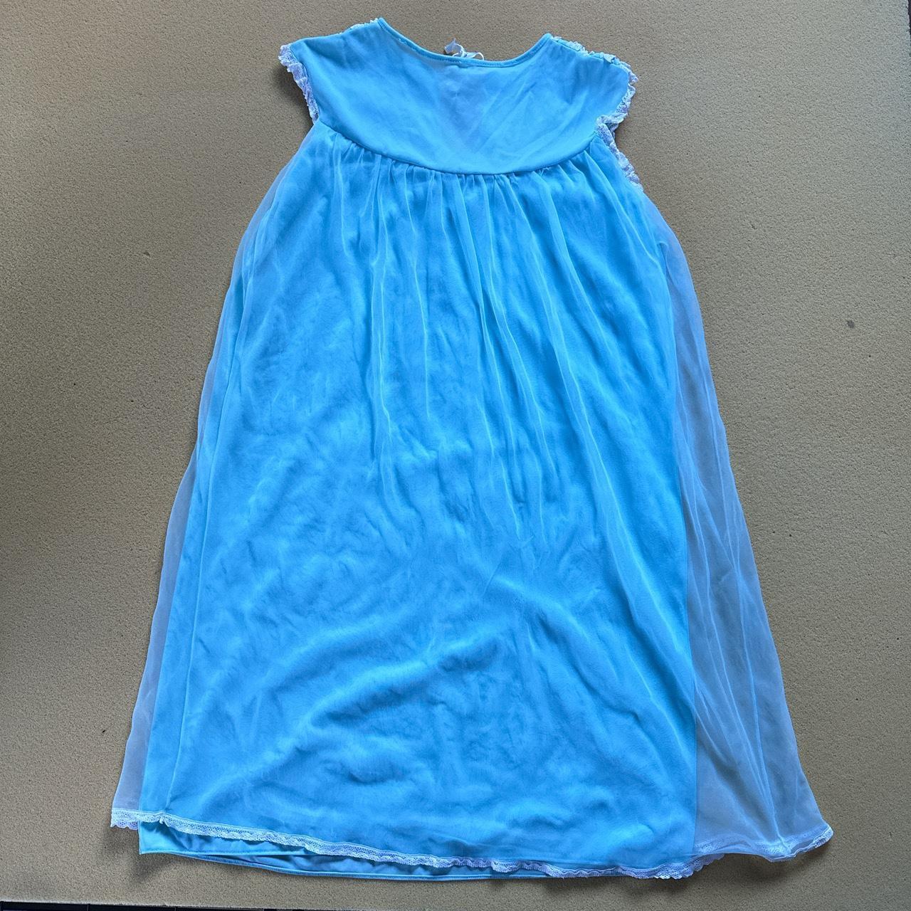 Cute vintage baby blue baby doll dress 🩵 In perfect... - Depop