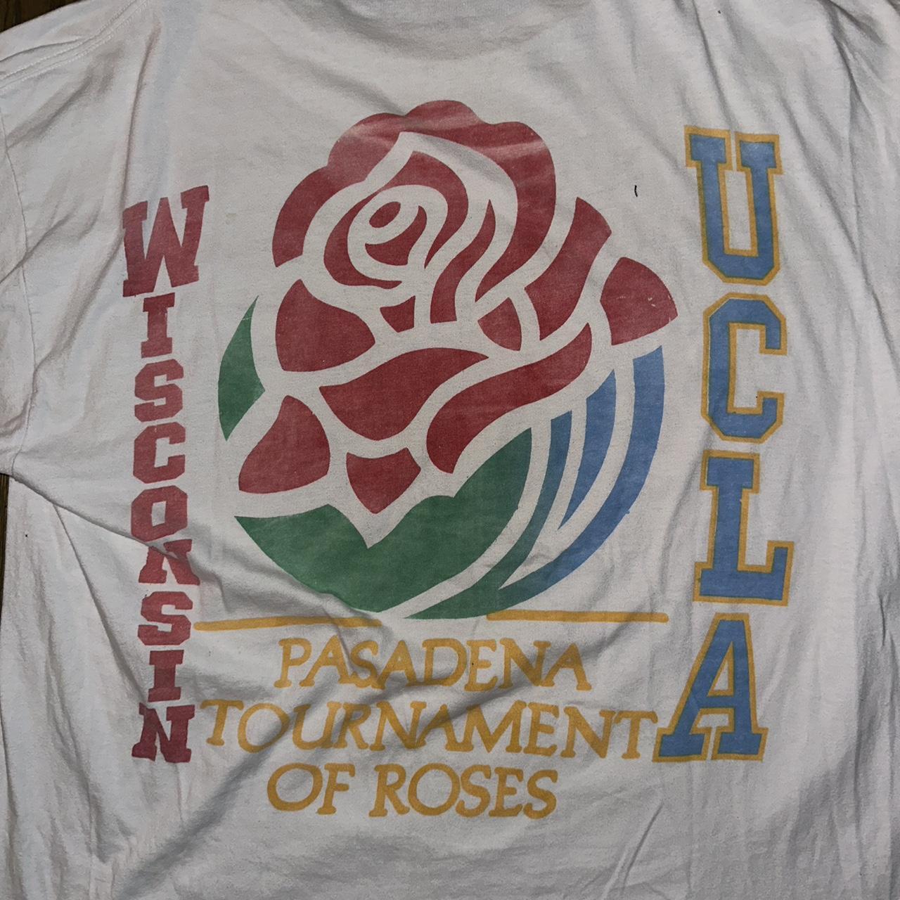 Vintage Rose Bowl 1994 Tee Shirt Ucla Vs Wisconsin Depop