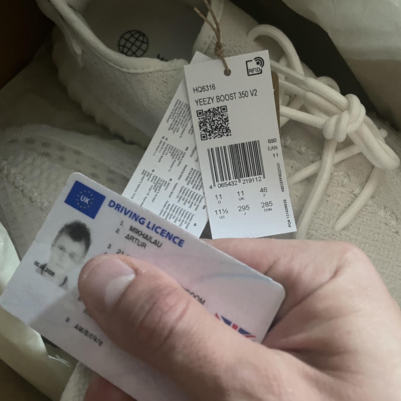 Brand new Yeezy 350 Bone with tag in original box... - Depop