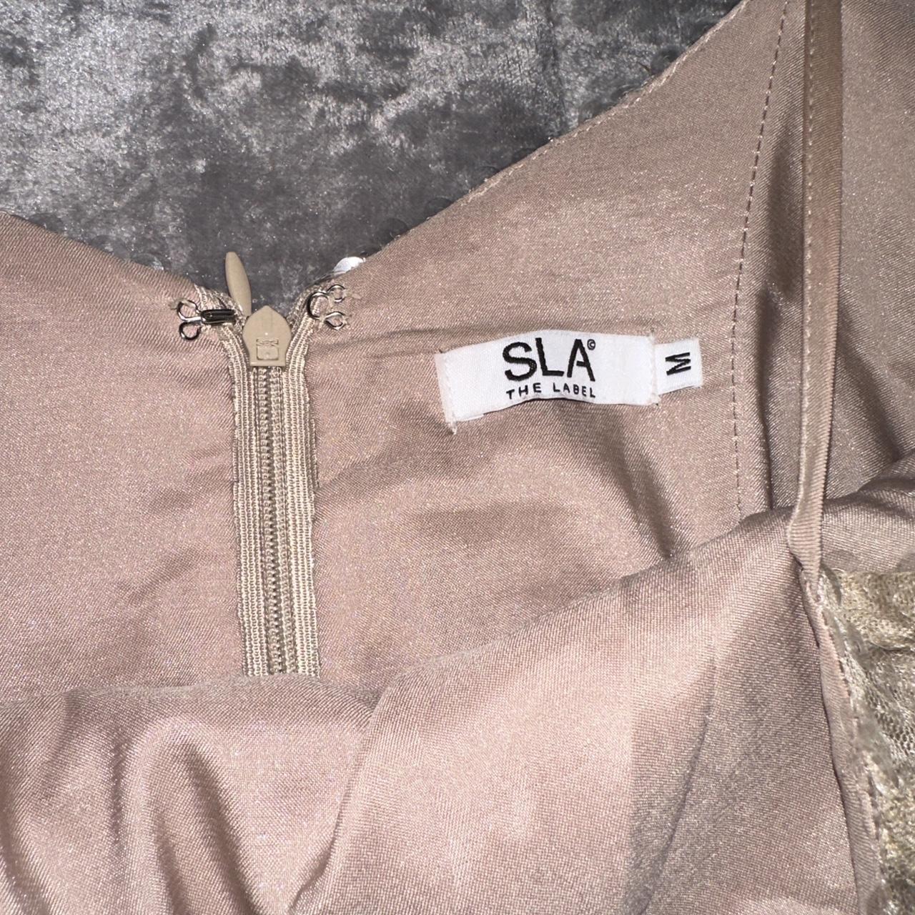 SLA the label nude lyra midi dress Size medium Worn... - Depop