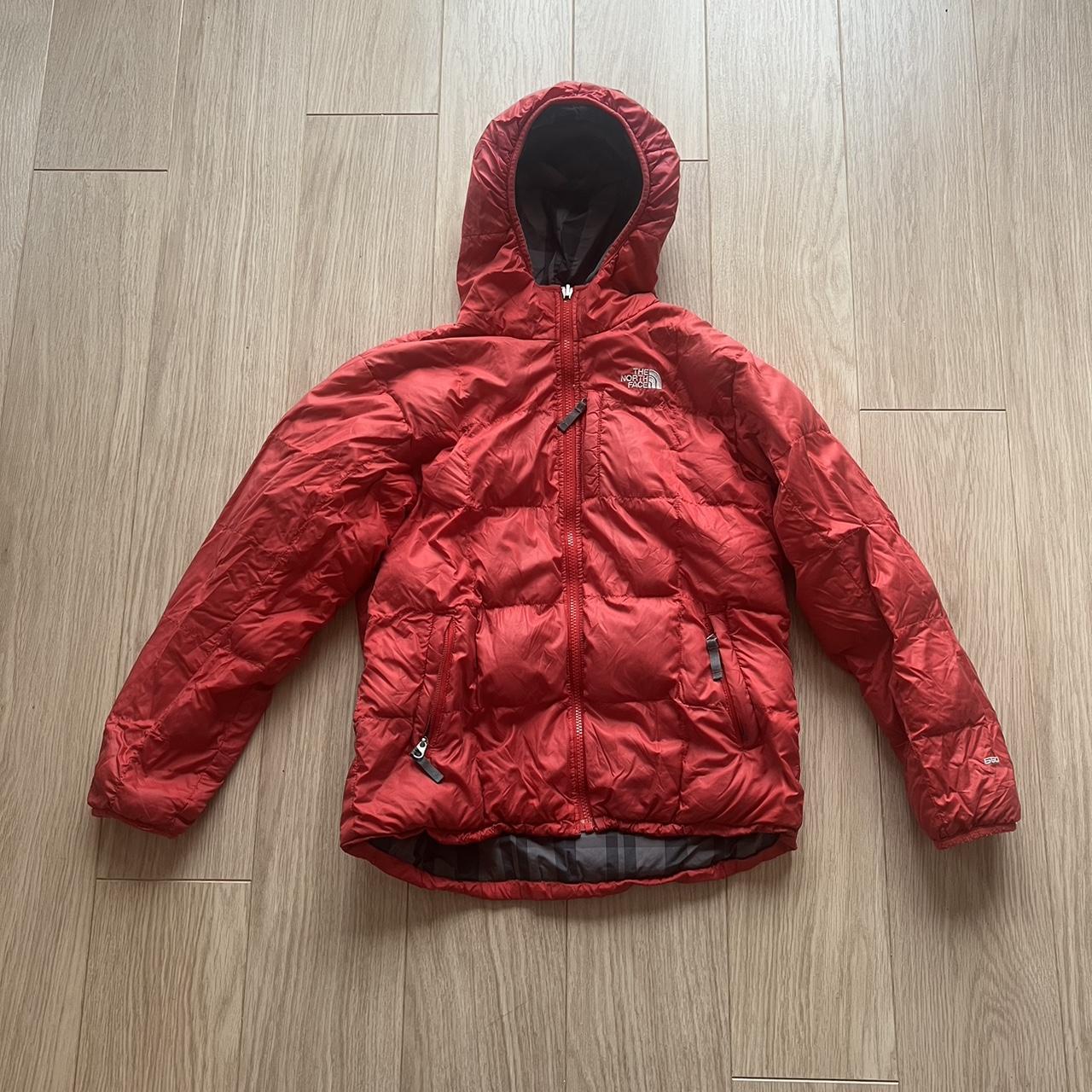 North Face Reversible Puffa Jacket 550 Wear... - Depop