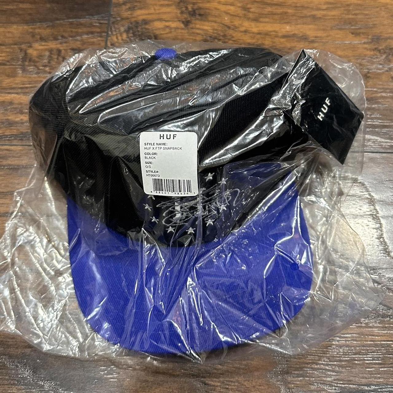 Ftp x Huf strap back hat Brand New 5 panel shape... - Depop